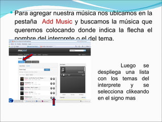 Como poner reproductor de música en tu blogger | PPT