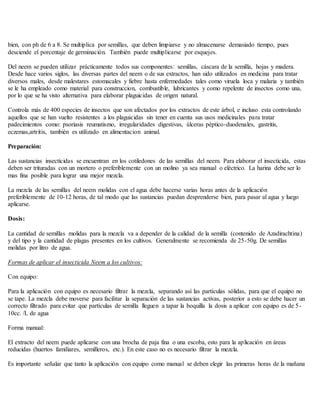 Como preparar té de neem | DOCX