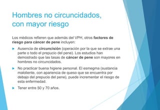 Cáncer de pene, cómo prevenirlo | PPTX
