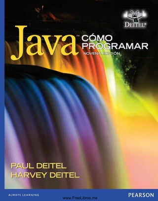 Como programar java, 9na edicion deitel | PDF