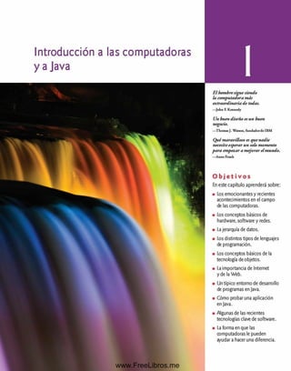 Como programar java, 9na edicion deitel | PDF