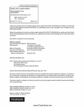 Como programar java, 9na edicion deitel | PDF