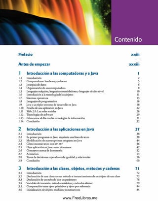 Como programar java, 9na edicion deitel | PDF