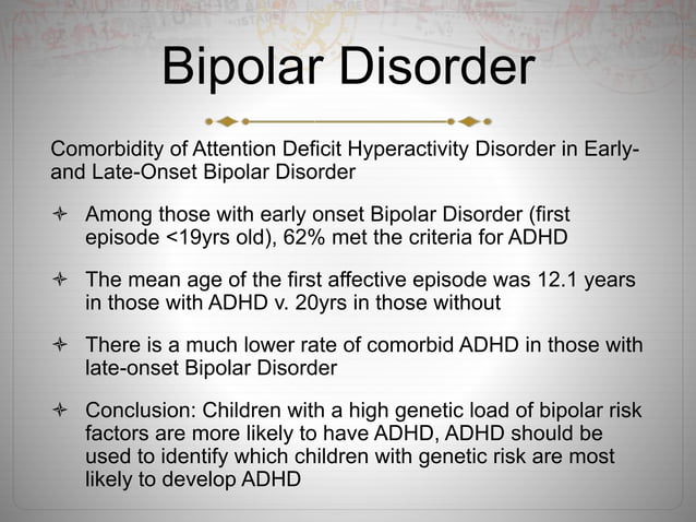 Comorbid adhd conditions | PPTX
