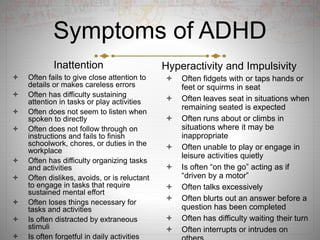 Comorbid adhd conditions | PPTX