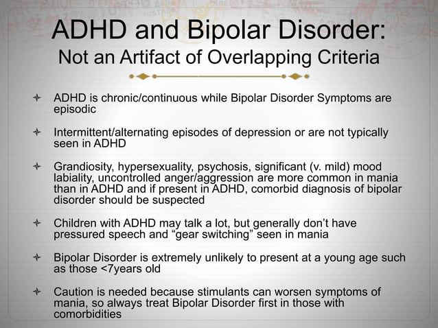 Comorbid adhd conditions | PPTX