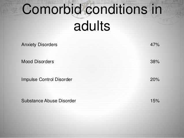 Comorbid Adhd Conditions