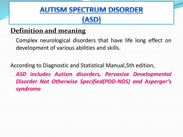 Comorbidities associated with Learning disabilities-ADHD,ASD | PPT