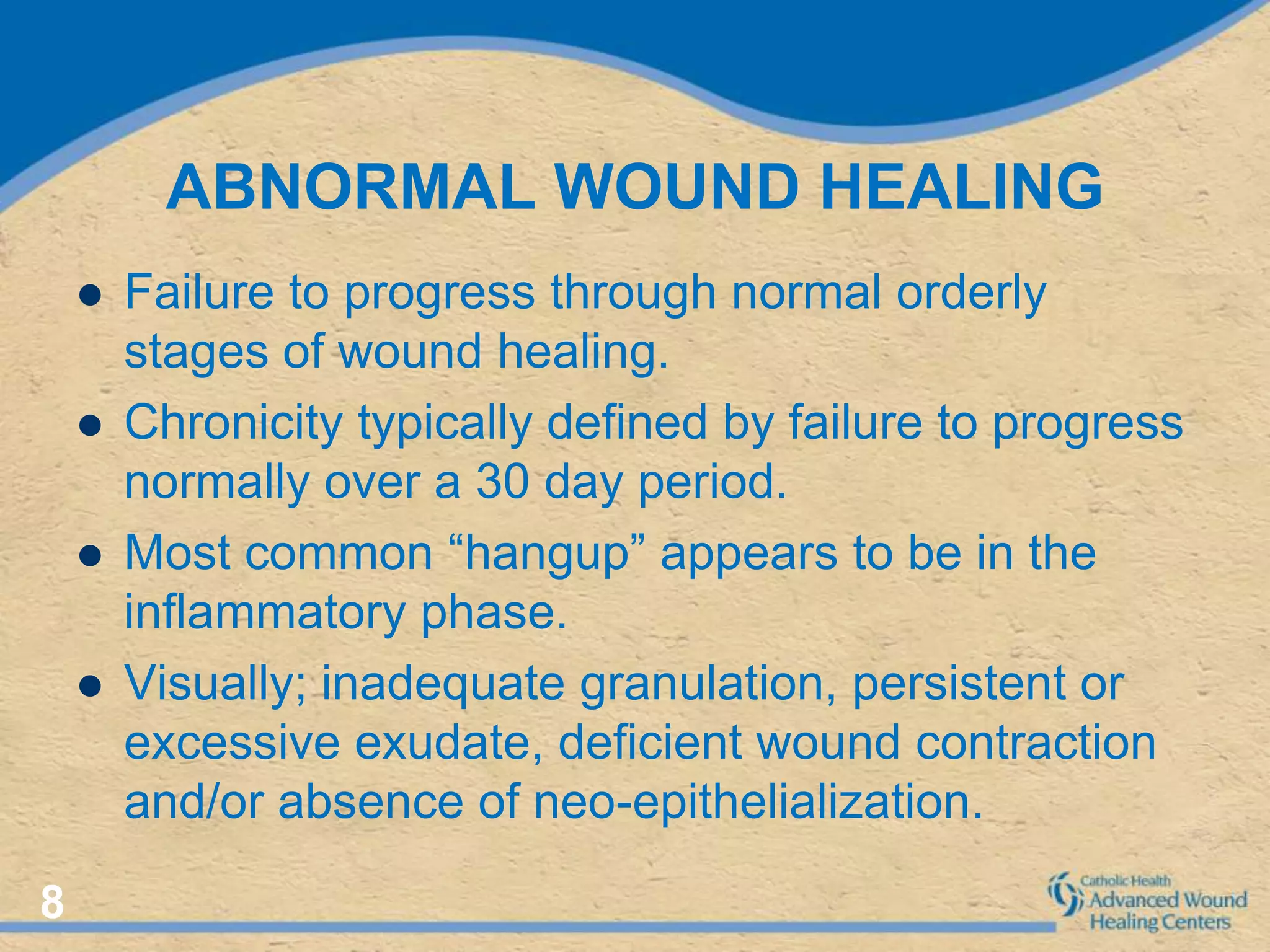 Medical Comorbidities and their impacto on wound healing | PPTX