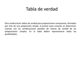 Como resolver tablas de verdad 2015.ppsx