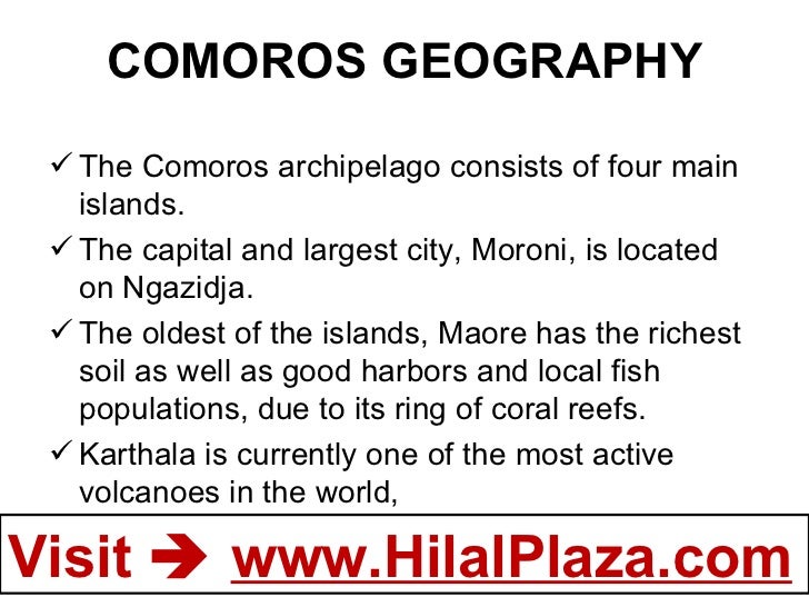 Comoros Language