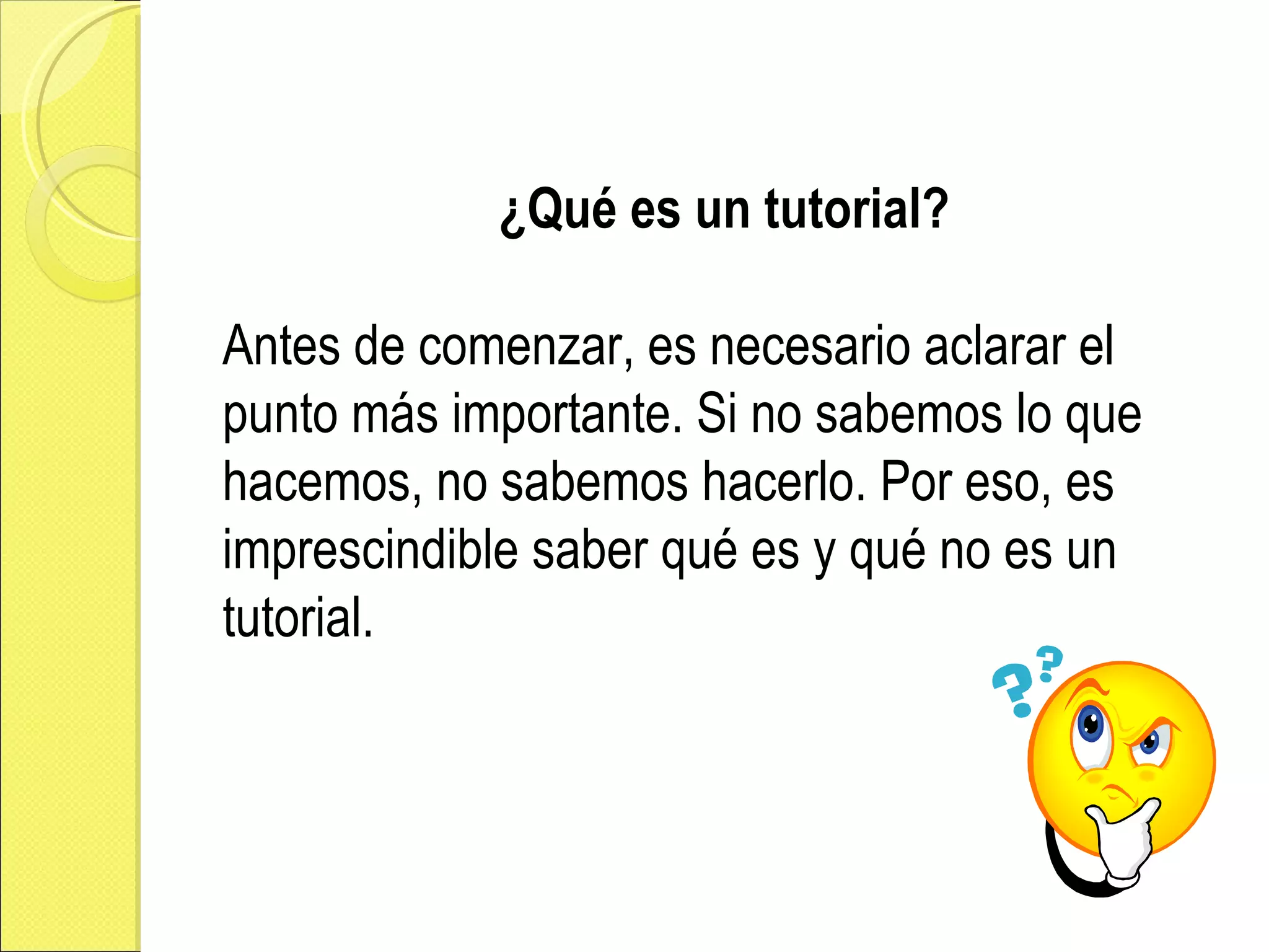 Como Se Crea Un Tutorial | PPT