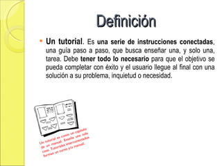 Como Se Crea Un Tutorial | PPT