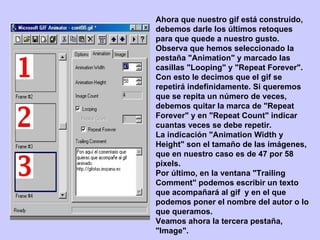Como se hacen los gif animados | PPT
