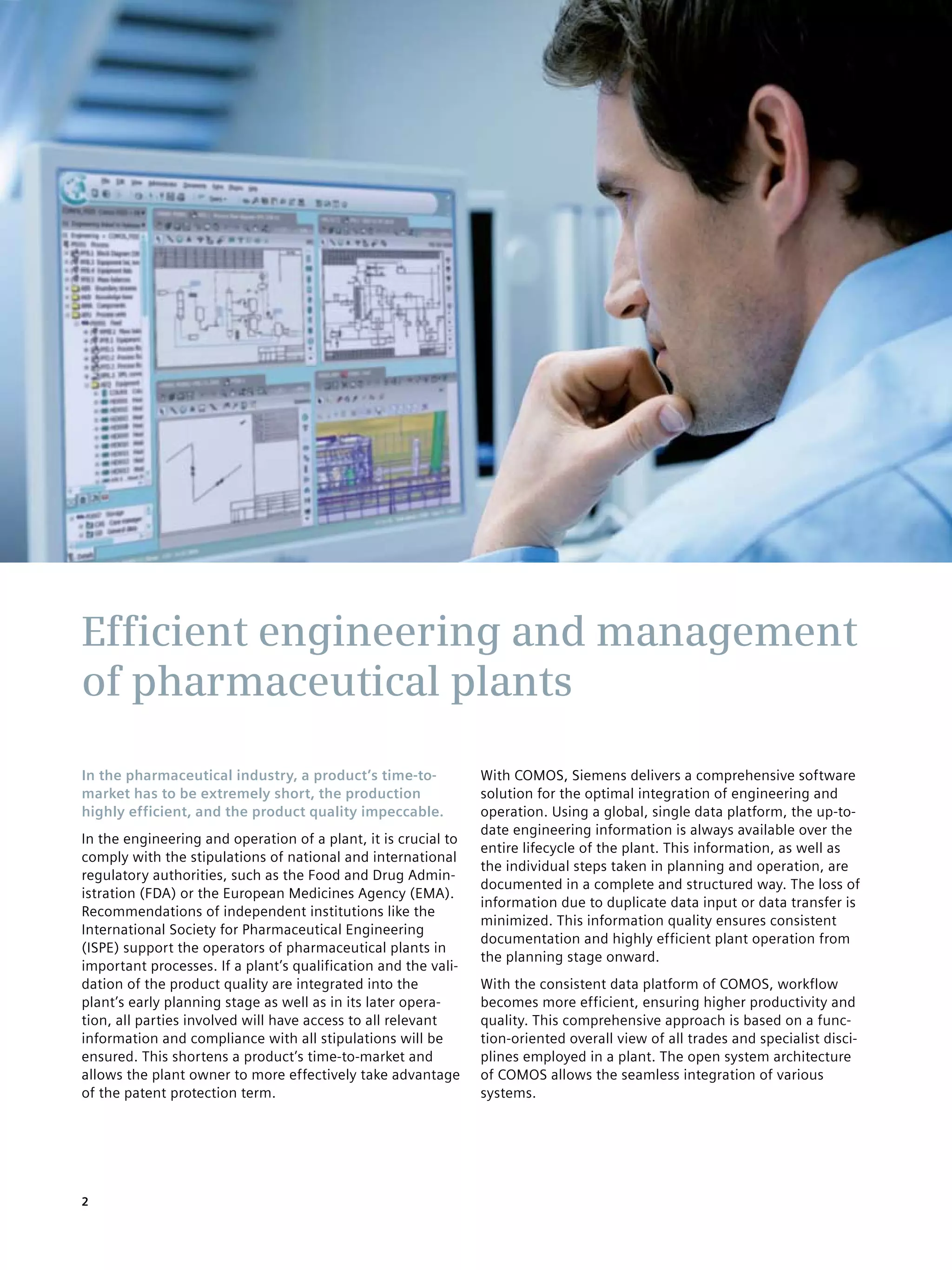 COMOS for Pharma | PDF