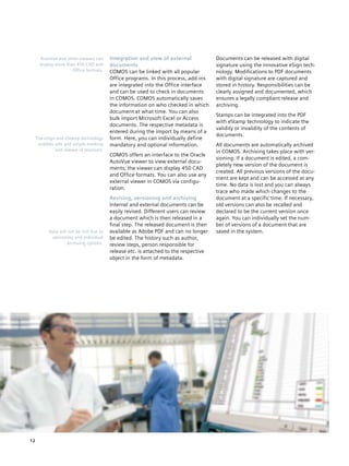 COMOS Operations | PDF