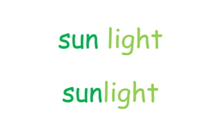 Compound Word Flashcards | PPTX