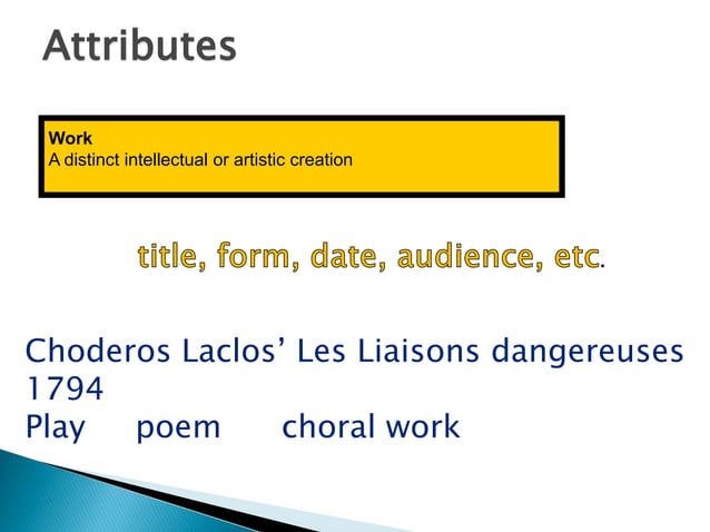 Foundations of RDA : Bringing it All Together: RDA from Experience