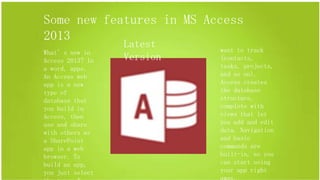 Ms Access | PPTX