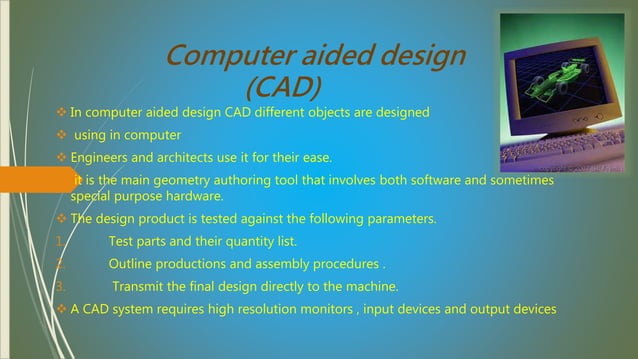 uses of computer in industry,robots,simulations | PPT