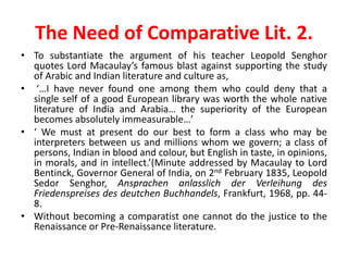 Comp. literature final | PPTX
