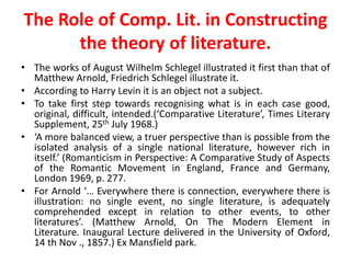 Comp. literature final | PPTX