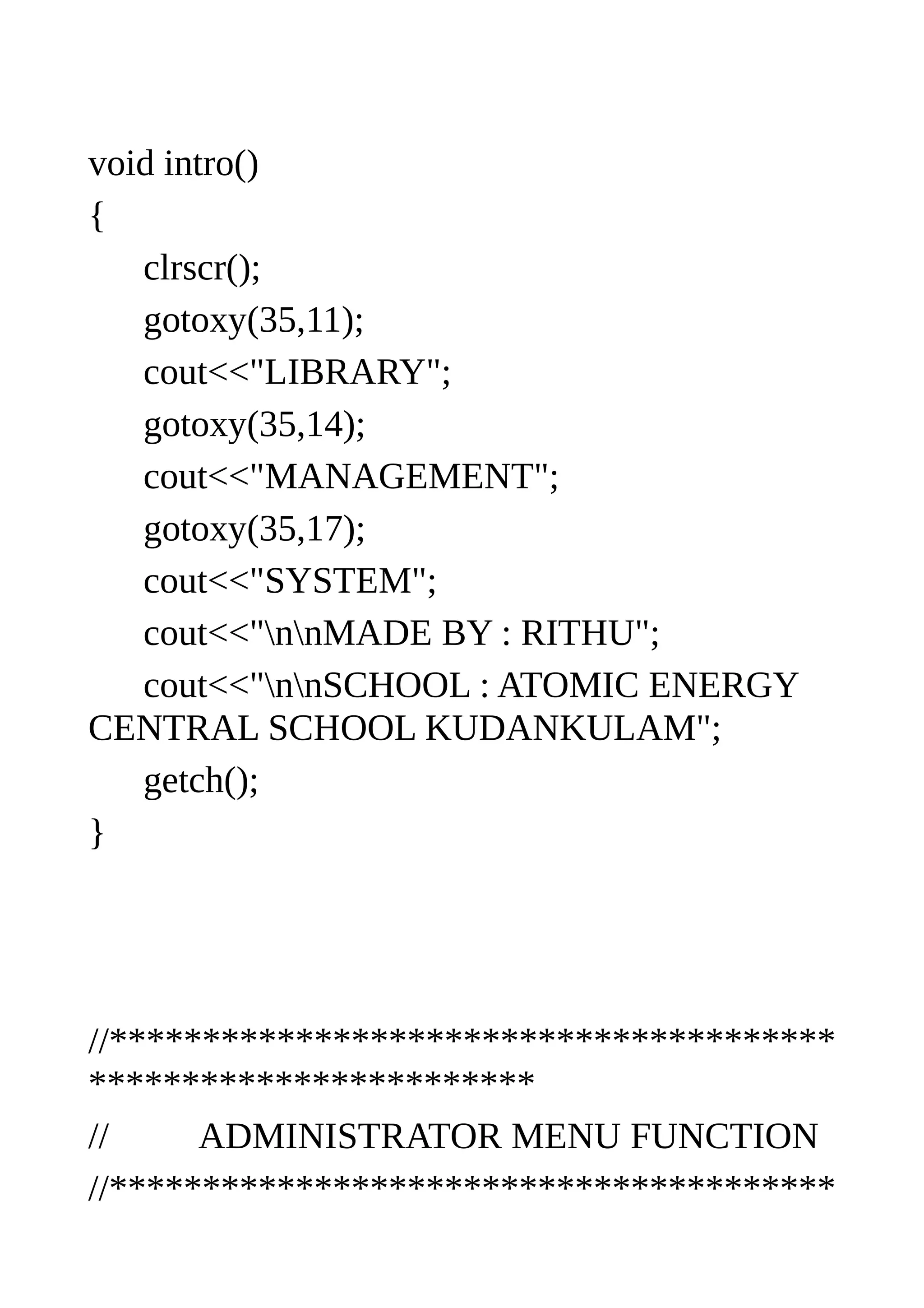 Library Management Project Computer Science Class 12 Pdf