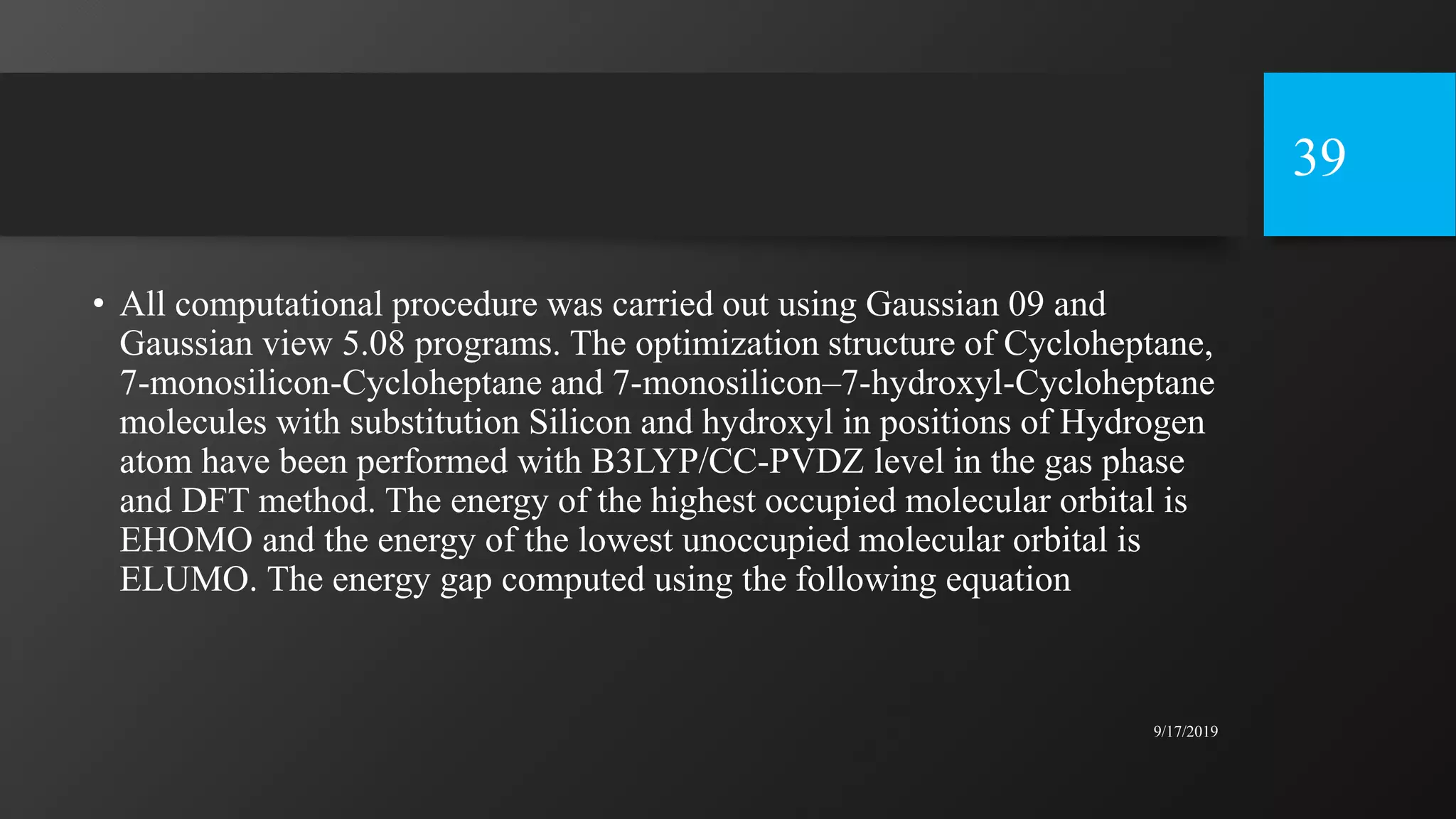 Advantages and applications of computational chemistry | PPTX
