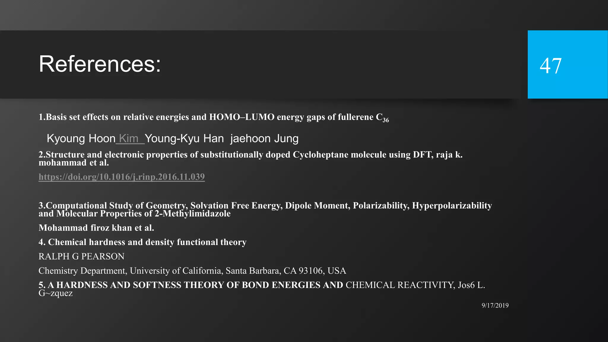 Advantages and applications of computational chemistry | PPTX