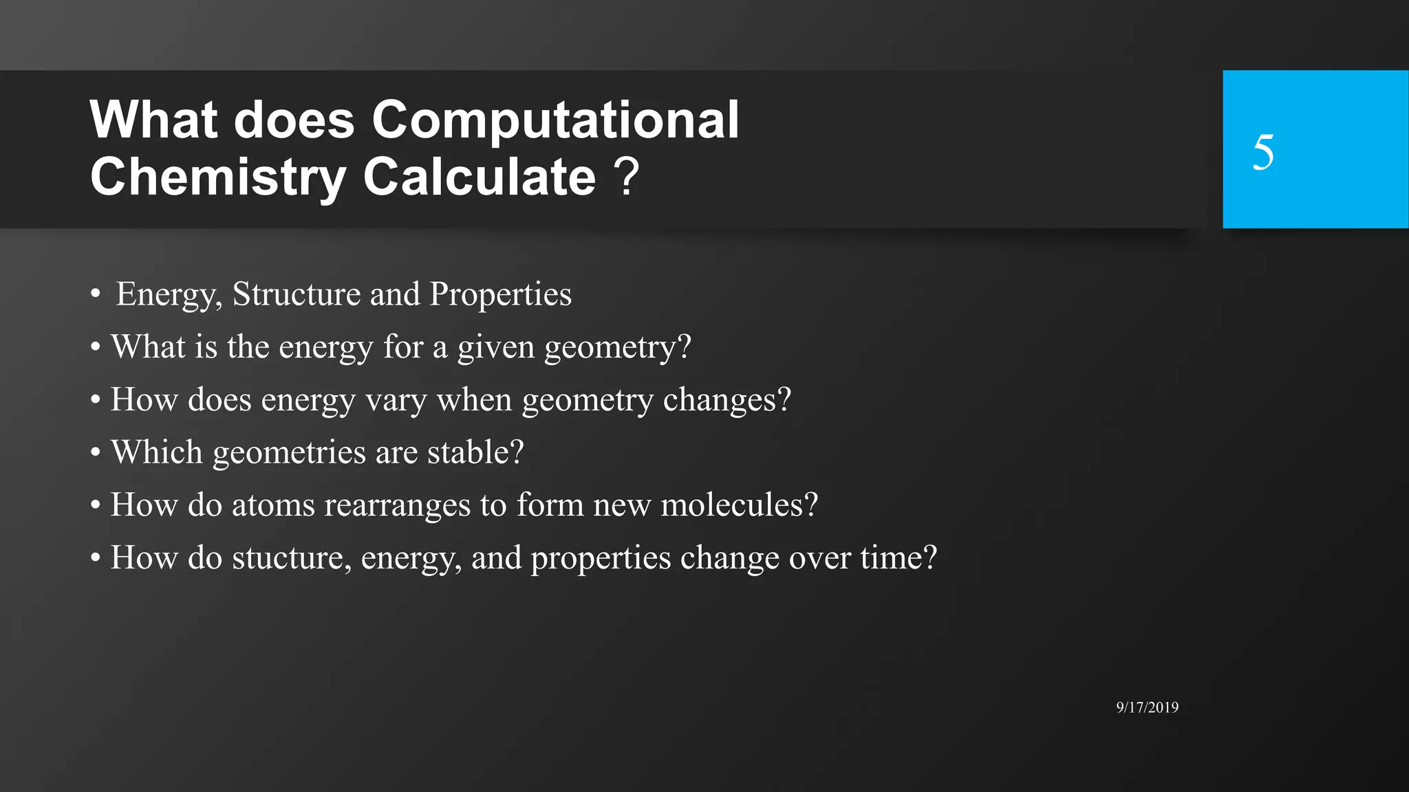 Advantages and applications of computational chemistry | PPTX