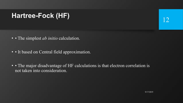 Advantages and applications of computational chemistry | PPTX ...