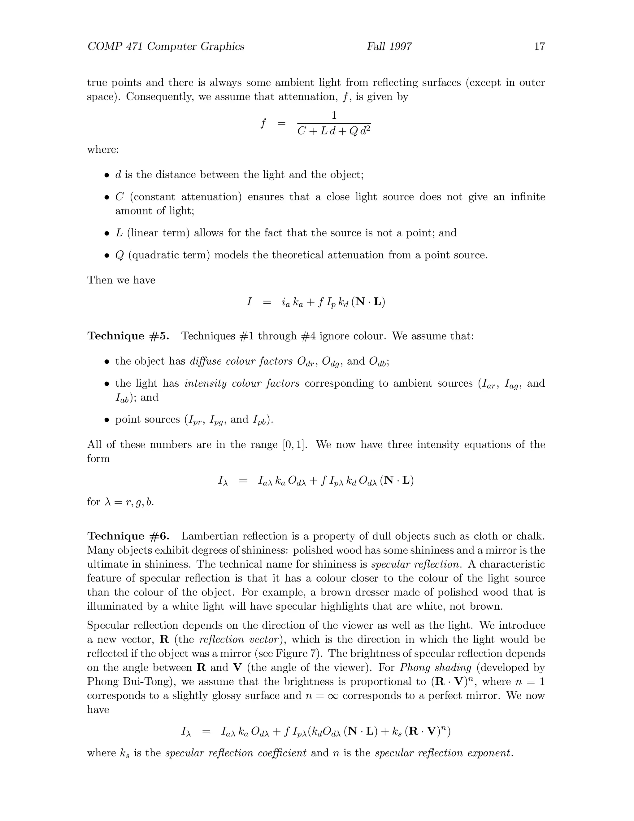 computer graphic and multimedia for the students of MCA | PDF