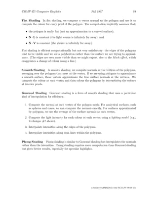 computer graphic and multimedia for the students of MCA | PDF