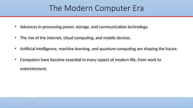 Computer Introduction (introduction)-Lecture01 | PPT