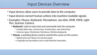 Computer Introduction (Hardware)-Lecture02 | PPTX