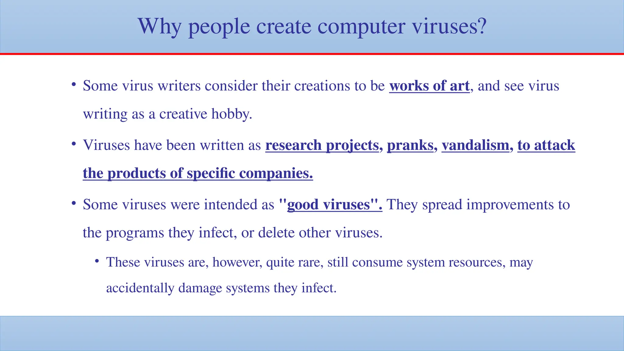 Computer Introduction (Computer Viruses )-Lecture04 | PPT