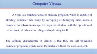 Computer Introduction (Computer Viruses )-Lecture04 | PPT