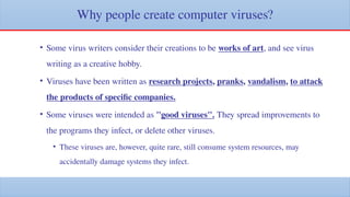 Computer Introduction (Computer Viruses )-Lecture04 | PPT