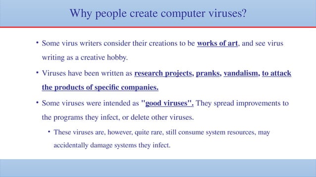 Computer Introduction (Computer Viruses )-Lecture04 | PPT