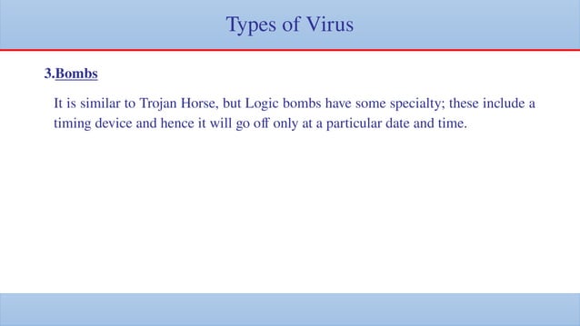 Computer Introduction (Computer Viruses )-Lecture04 | PPT