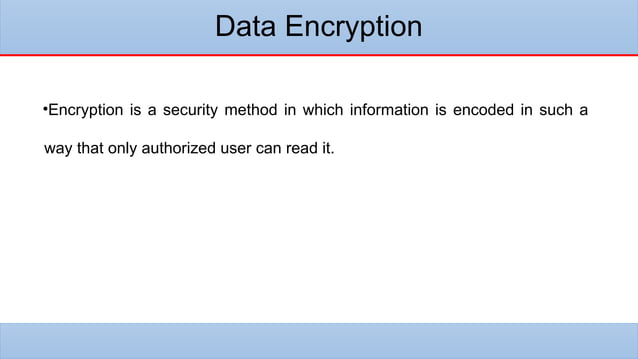 Computer Introduction (Data Encryption)-Lecture05 | PPT