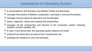 Computer Introduction (Operating Systems)-Lecture06 | PPT