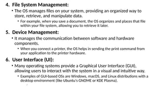 Computer Introduction (Operating Systems)-Lecture06 | PPT