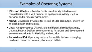 Computer Introduction (Operating Systems)-Lecture06 | PPT
