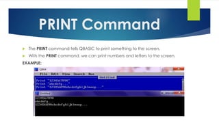QBASIC: A Tool For Modern Programming | PPTX