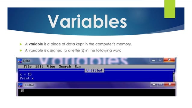 QBASIC: A Tool For Modern Programming | PPT