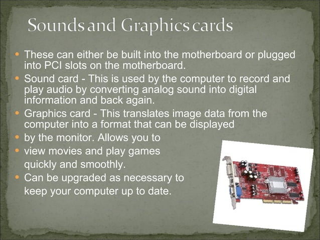 M4 Computing - Lesson 3 - How A Computer Works | PPT