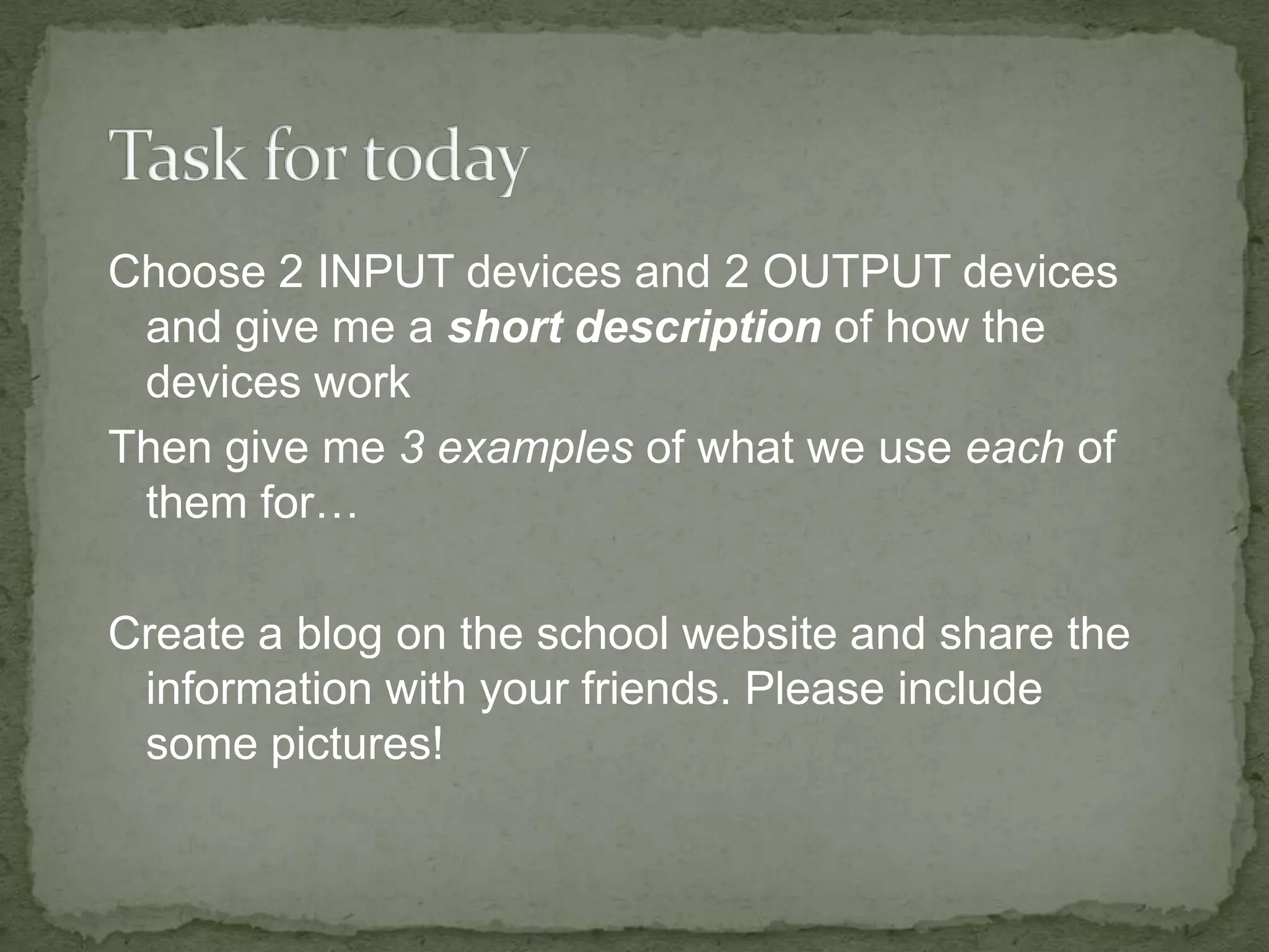 M4 Computing - How a computer works | PPT