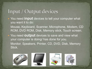 M4 Computing - How a computer works | PPT