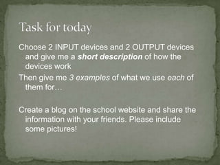 M4 Computing - How a computer works | PPTX